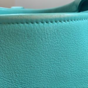 Tiffany & Co. | Bags | Tiffany Co Leather Tote Blue | Poshmark